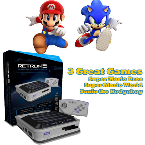 New Retron 5, Retron 1 & SupaBoy S Bundle Packs In Stock - DKOldies ...
