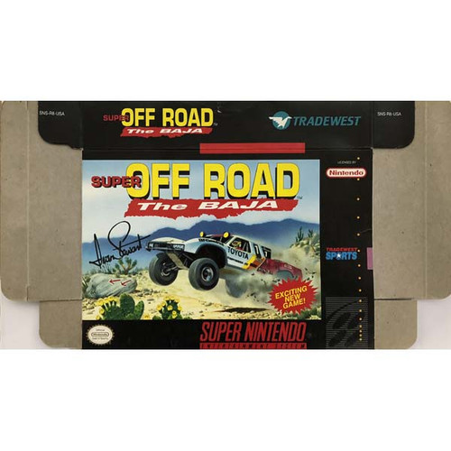 Super Off Road Baja Super Nintendo SNES Box For Sale | DKOldies