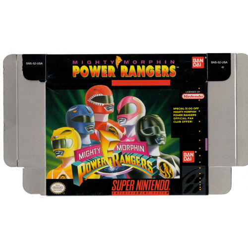 Mighty Morphin Power Rangers Super Box For Sale | DKOldies