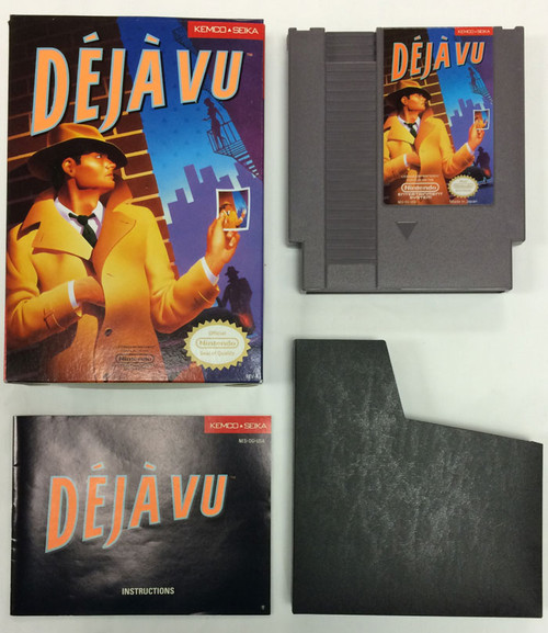 DeJa Vu Complete Nintendo NES Game For Sale | DKOldies