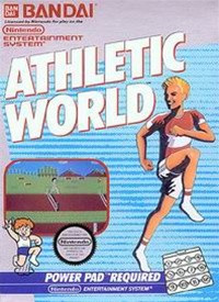 Athletic World Power Pad Game Complete Nintendo NES Game For Sale
