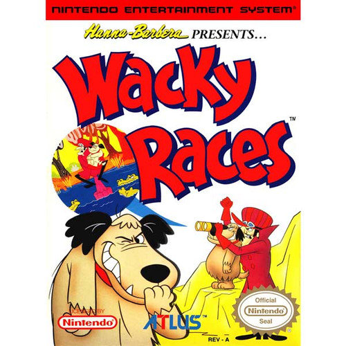 Wacky Races:HannaBarbera Complete Nintendo NES Game For Sale