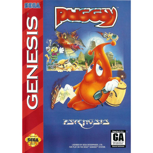 Puggsy Genesis Complete Game For Sale | DKOldies