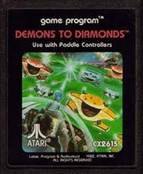 Demons to Diamonds Atari 2600 Game For Sale | DKOldies