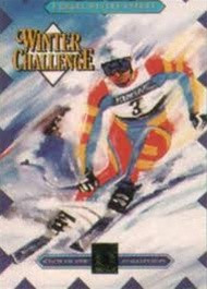 Winter Challenge Sega Genesis Game Cartridge For Sale | DKOldies