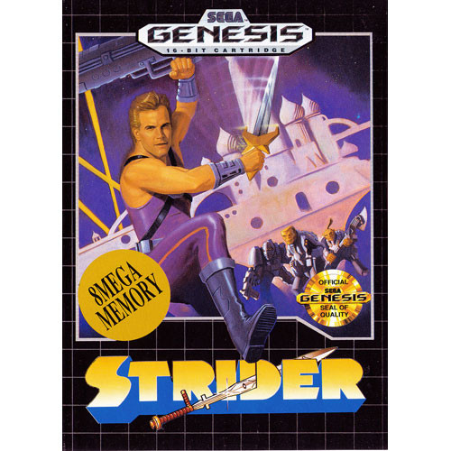 Strider Sega Genesis Game Cartridge For Sale | DKOldies