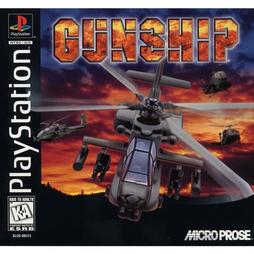 Gunship Game For SalePlaystation 1 PS1 Game For Sale | DKOldies
