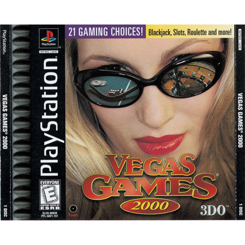 VEGAS Games 2000 Playstation 1 PS1 Game For Sale | DKOldies