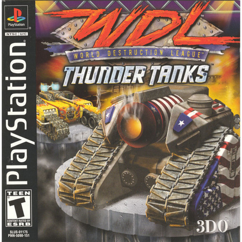 W.D.L.:Thunder Tanks Playstation 1 PS1 Game For Sale | DKOldies