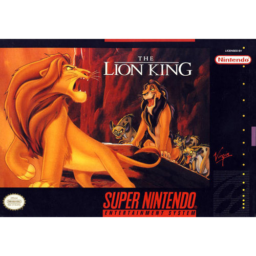 Lion King Disney s The SNES Game