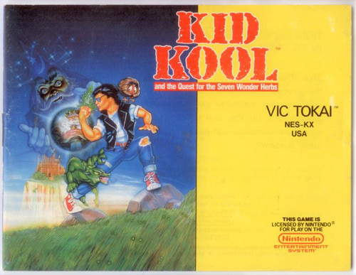 Manual Kid Kool Nintendo NES Instructions For Sale | DKOldies