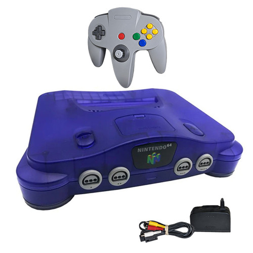 Grape Purple Nintendo 64 Original N64 Console Bundle Sale