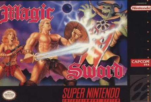 Magic Sword Complete SNES Game For Sale | DKOldies