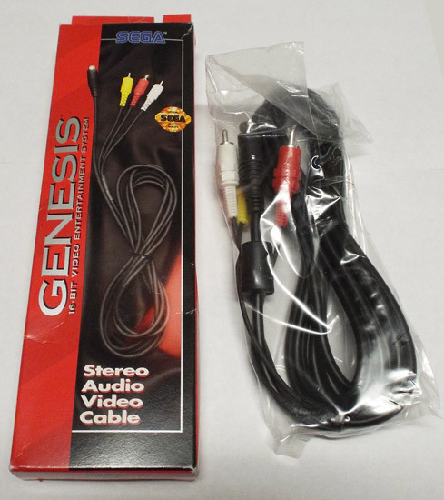 Complete AV Cords for Genesis 1 For Sale | DKOldies