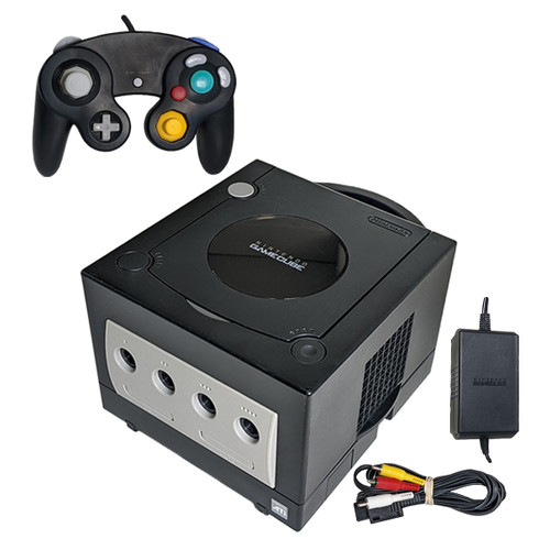 GameCube Nintendo System Acceptable Black For Sale