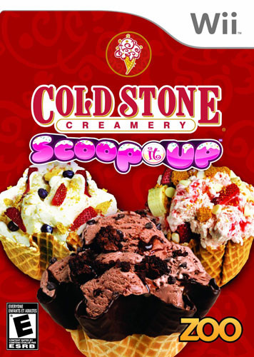 Cold Stone Creamery Scoop it Up Nintendo Wii Game For Sale | DKOldies