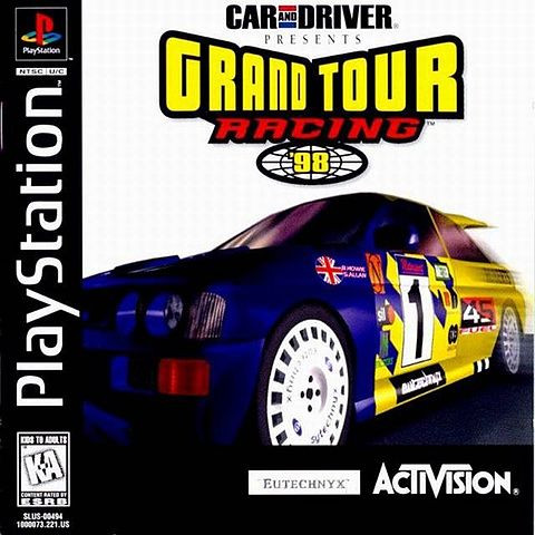 New Factory Sealed Grand Tour Racing PS1 Game For Sale | DKOldies