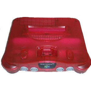 Watermelon Red Nintendo 64 N64 System Bundle Discounted