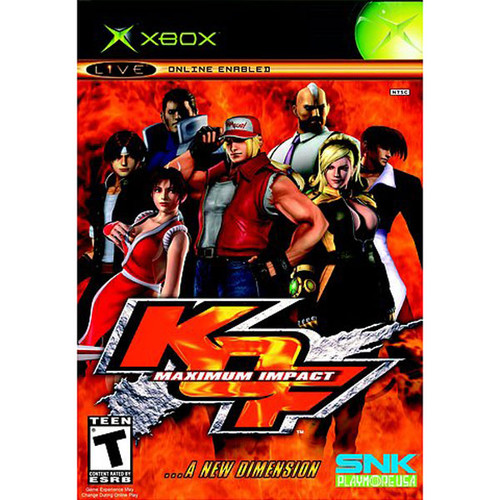 King of Fighters Maximum Impact Maniax Xbox Game For Sale | DKOldies
