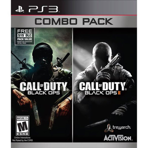 Call of Duty Black Ops / Call of Duty Black Ops II Combo Pack ...