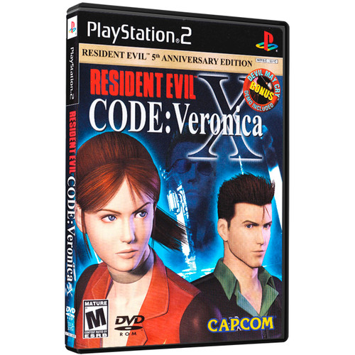 Resident Evil Code Veronica X 5th Anniversary Edition PlayStation 2 PS2 ...