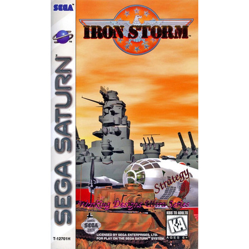 Iron Storm Sega Saturn Game For Sale