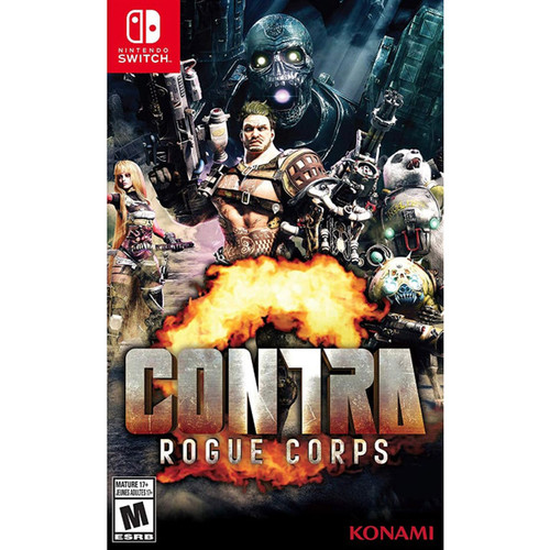 Contra Rogue Corps Game for Nintendo Switch For Sale | DKOldies