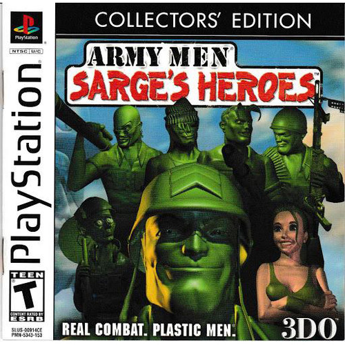 Army Men Sarge's Heroes PS1 Game Collector's Edition | DKOldies