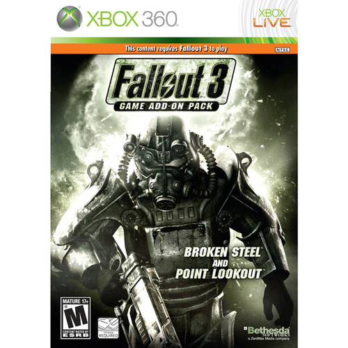 Fallout 3 Add-on: Broken Steel & Point Lookout Xbox 360 Video For Sale ...