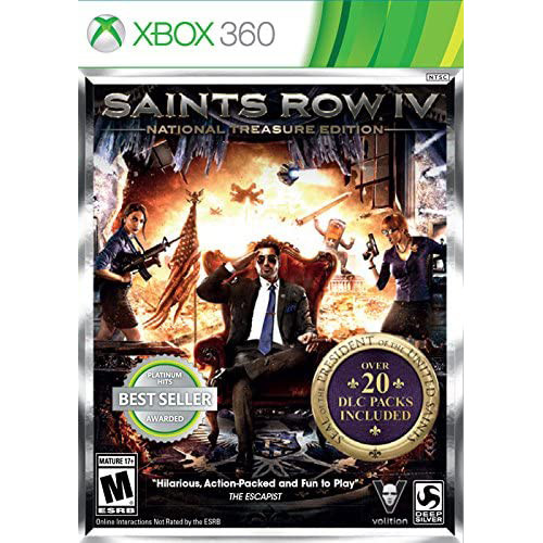 Saints Row IV National Treasure Edition Xbox 360 Video For Sale | DKOldies