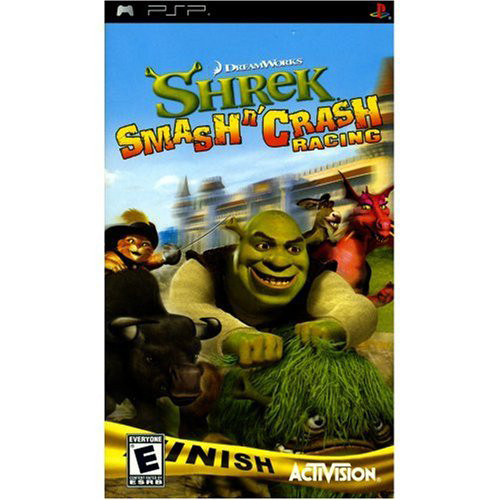 Shrek Smash n' Crash Racing PSP Game For Sale | DKOldies