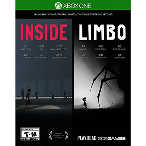 Inside + Limbo Xbox One Game For Sale | DKOldies