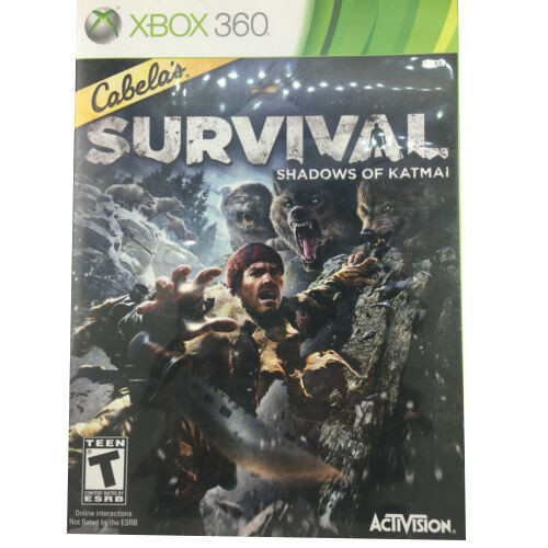 Cabela's Survival Shadows of Katmai Xbox 360 Game For Sale | DKOldies