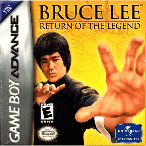 Bruce Lee Return of the Legend Nintendo Gameboy Advance Game Sale