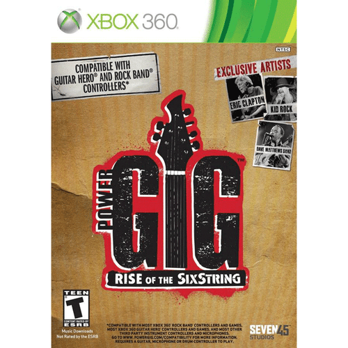 Power Gig Rise of the SixString Xbox 360 game For Sale | DKOldies