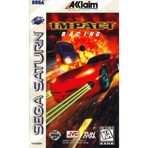 Impact Racing Saturn Game For Sale | DKOldies