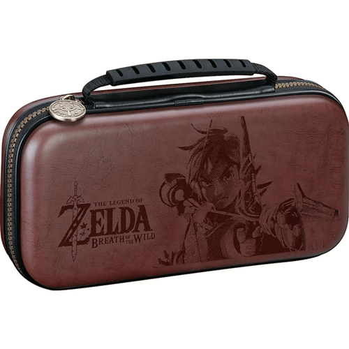 Legend of Zelda Breath of the Wild Brown Leather Carrying Case for ...