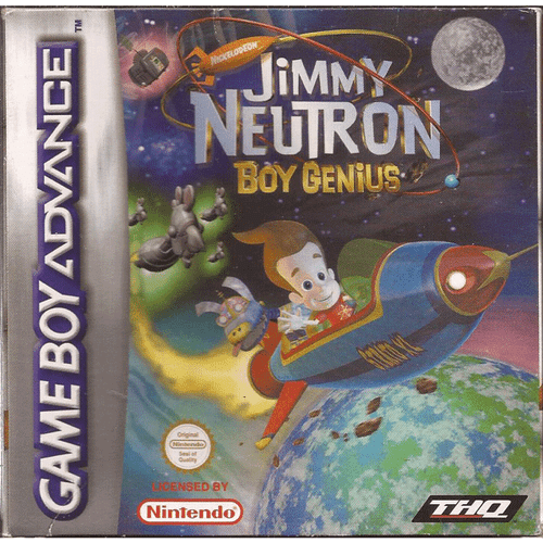 Complete Jimmy Neutron Boy Genius GameBoy Advance Game | DKOldies