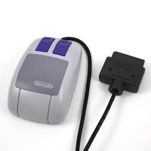 SNES Mouse for Mario Paint SNES Controller For Sale | DKOldies