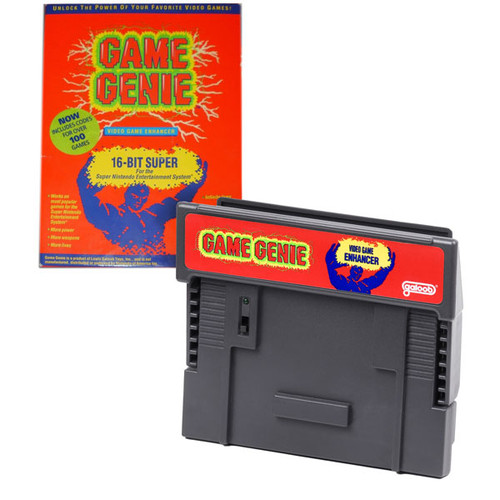 Game Genie with Book SNES Game Enhancer For Sale