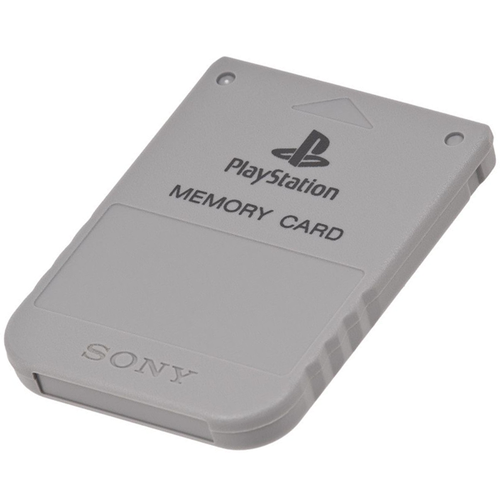 PS1 Original Memory Card Grey Playstation 1 For Sale | DKOldies