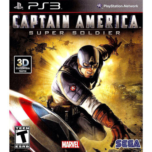Captain America Super Soldier Playstation 3 PS3 Game For Sale | DKOldies