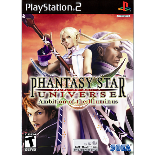 Phantasy Star Universe Ambition of the Illuminus PS2 Playstation 2 Game ...
