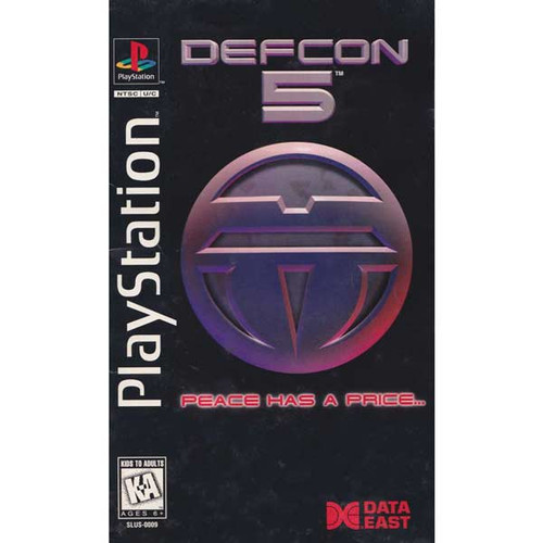Complete Defcon 5 Long Box PS1 Game For Sale | DKOldies