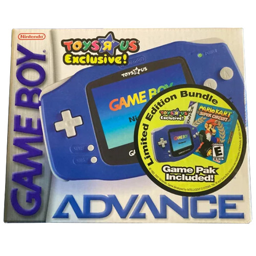 Complete Game Boy Advance System Blue Toys R Us Exclusive LE For Sale ...