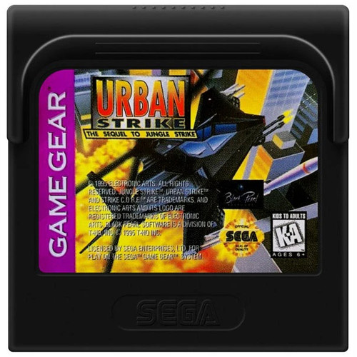 Urban Strike Sega Game Gear For Sale | DKOldies