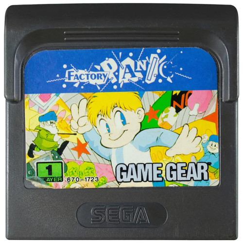 Factory Panic Sega Game Gear For Sale | DKOldies