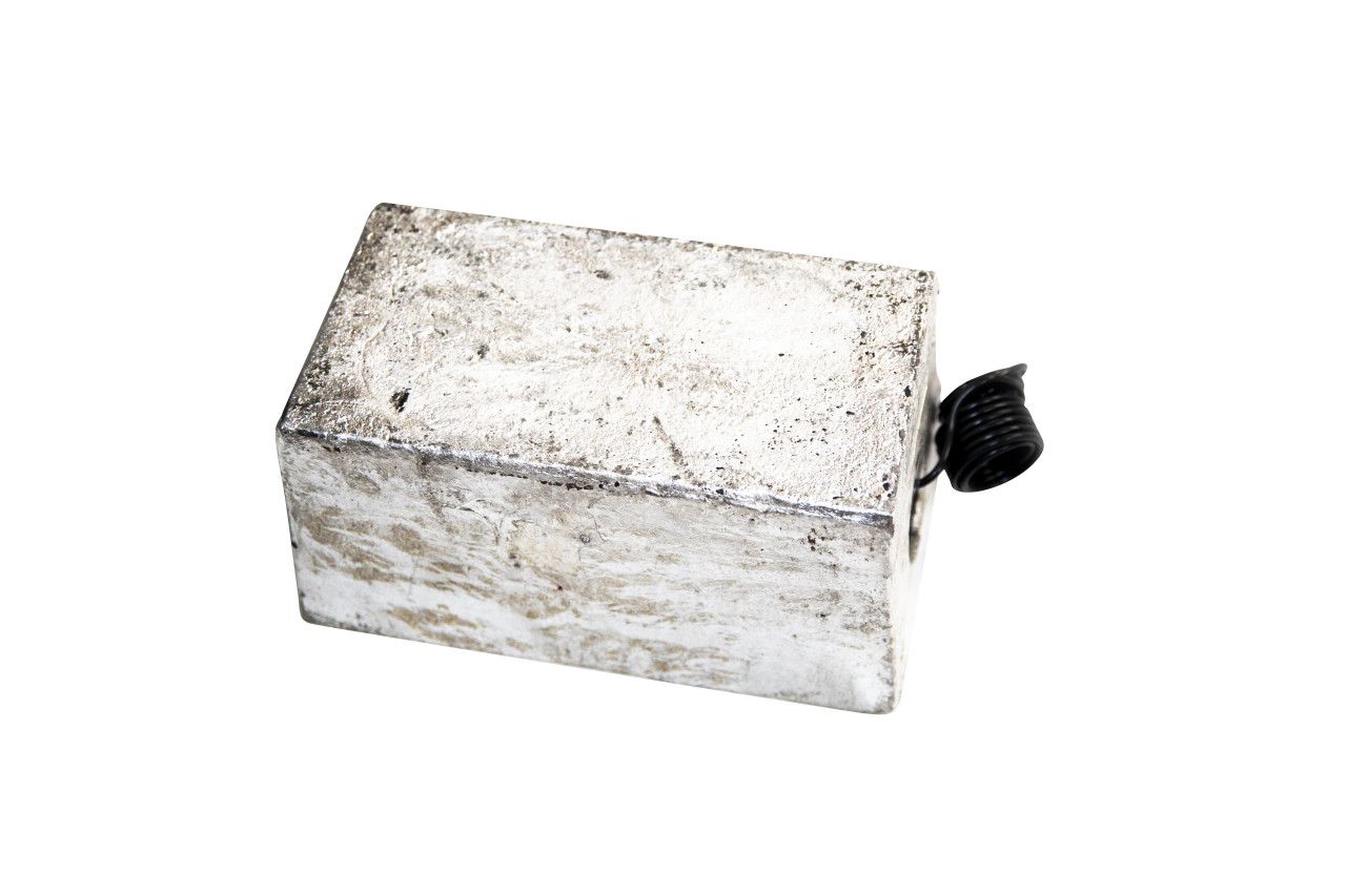 Anode, 50# Block, Aluminum
