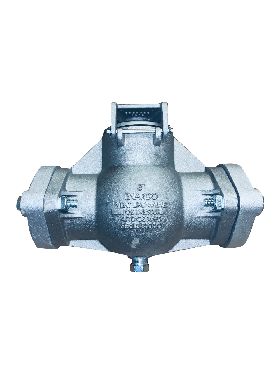 3" Inline Vent Valve, Buna, Enardo