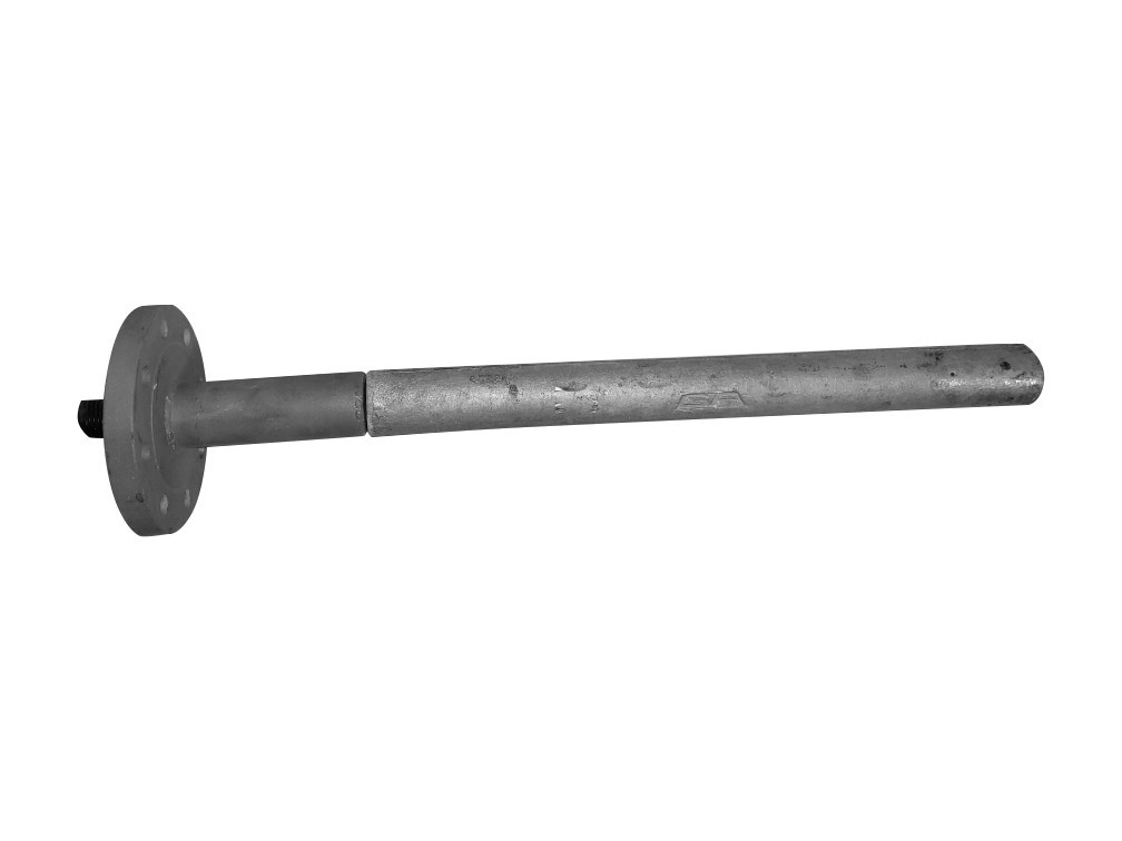 Anode, GIII Aluminim 3X30, 4" FLG 300# W/ 2X6 EXT
